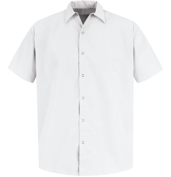 Red Kap SS26 Men's Specialized Pocketless Polyester Work Shirt - From ...